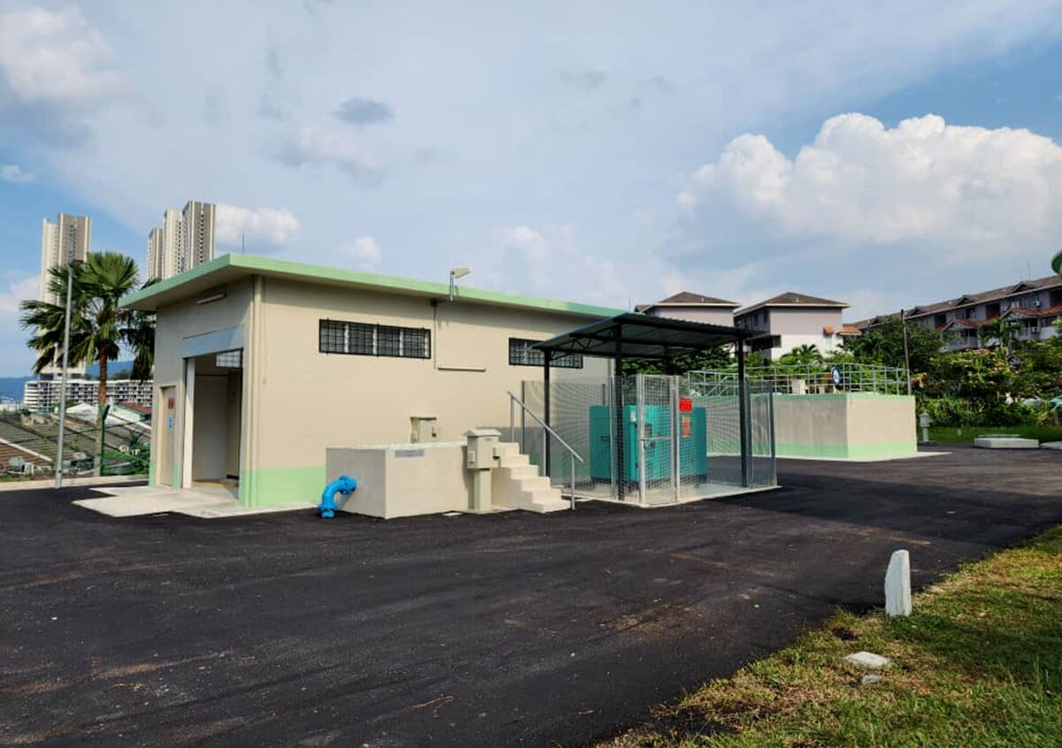 Suction Tank / Elevated Water Tank / Pump House & Its Related Works ...